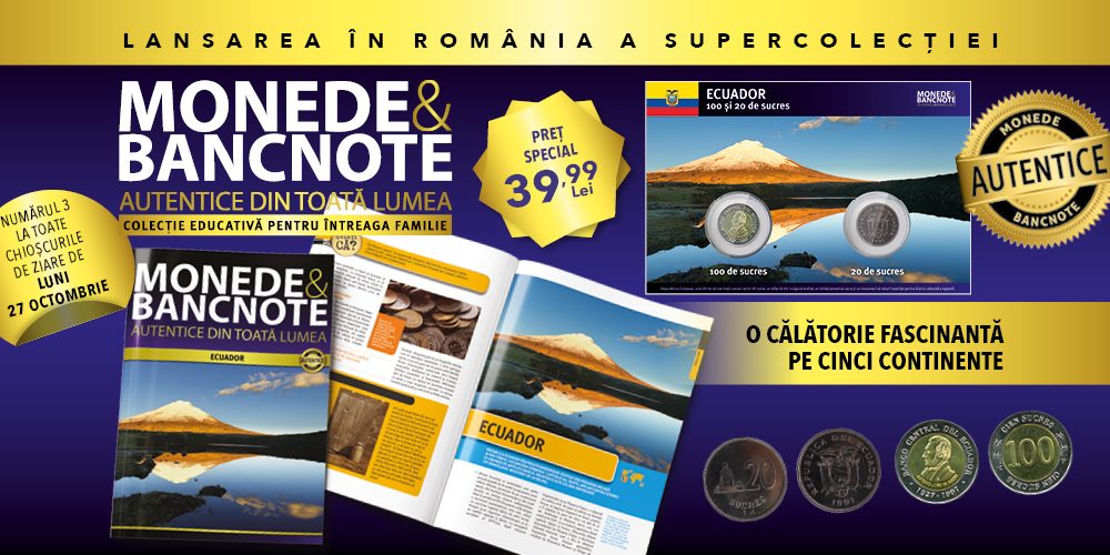 Colecția „Monede și bancnote autentice din toată lumea” continuă ...
